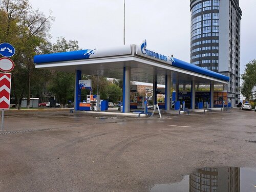 Benzin istasyonu Gazpromneft, Samara, foto