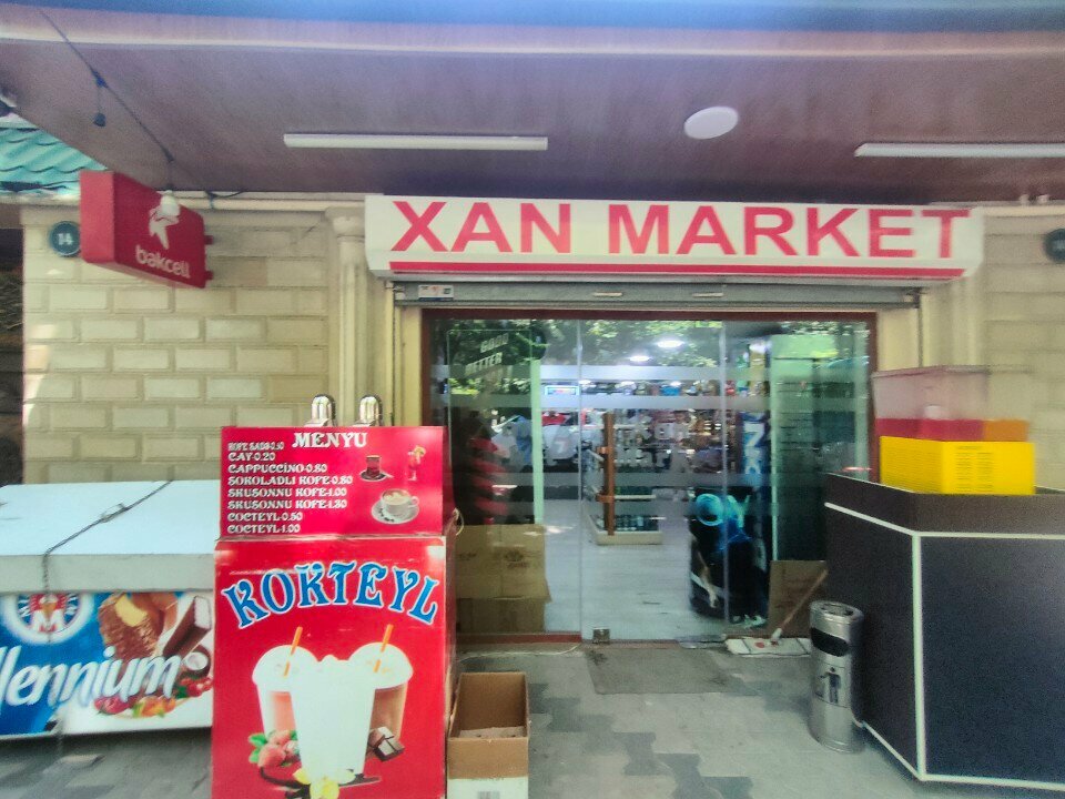 Market Xan market, Gence, foto