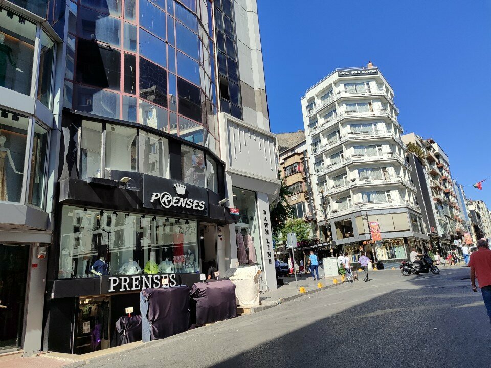 Giyim mağazası Prenses Textile, İstanbul, foto