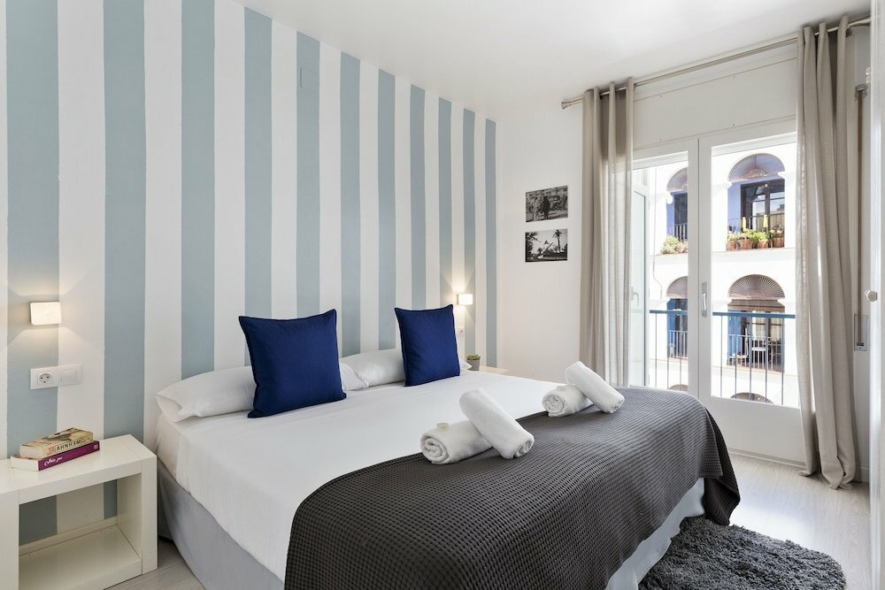 Otel Sitges Group Blue and White, Katalonya, foto