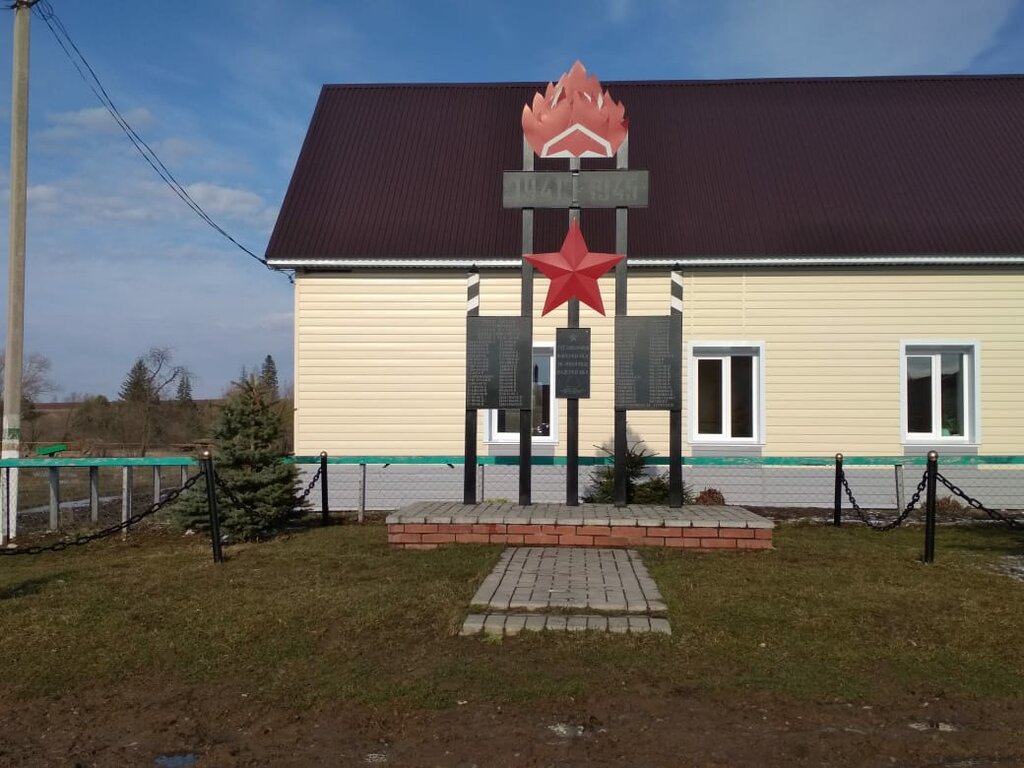 Anıt, heykel Обелиск воинам-односельчанам, павшим в Великой Отечественной войне, Tataristan, foto
