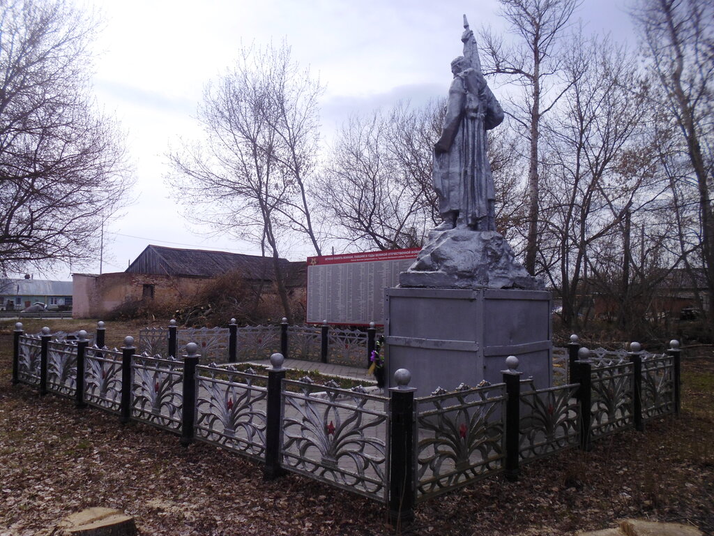 Anıt, heykel Братская могила № 37, Tulskaya oblastı, foto