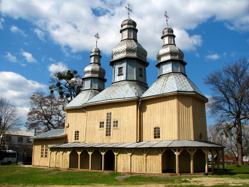 Ortodoks kiliseleri Покровская церковь, Fastiv, foto