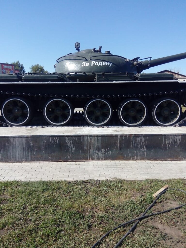 Teknoloji anıtı Танк Т-34, Kuybyshev, foto