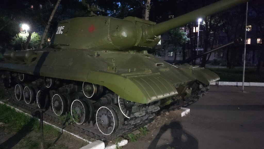 Teknoloji anıtı Танк ИС-2, Birobidgan, foto