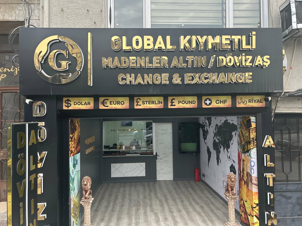 Döviz büroları Global Döviz Altın, İstanbul, foto
