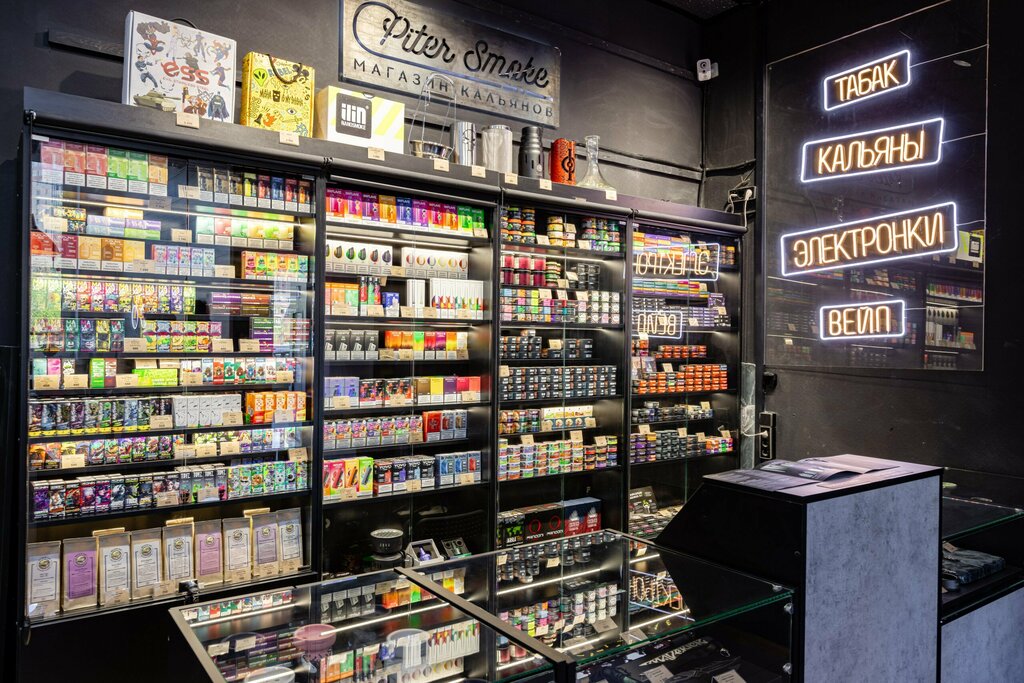 Elektronik sigara satış noktaları PiterSmoke, Saint‑Petersburg, foto