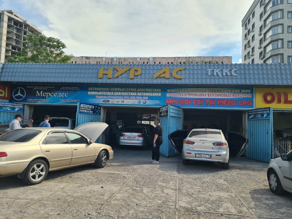 Otomobil servisi Nur AS, Çimkent (Şımkent), foto