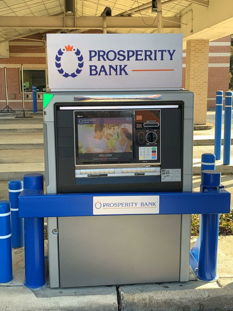 ATM'ler Prosperity Bank, Texas, foto