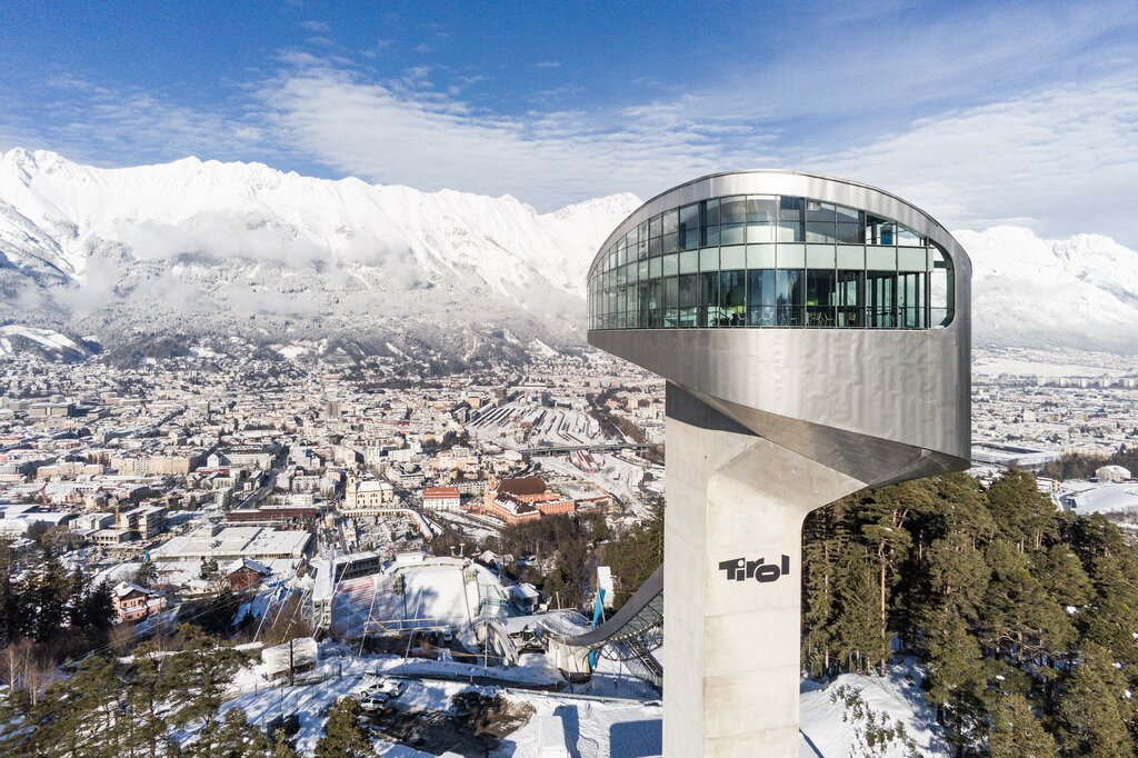Restoran Bergisel Sky, Innsbruck, foto