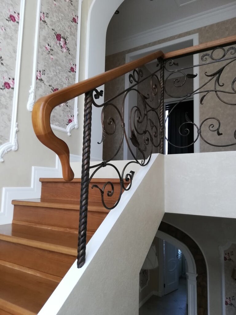 Merdiven ve korkuluklar Woodworker54, Novosibirsk, foto