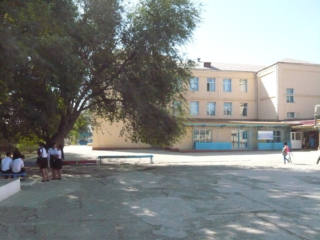Ortaokul General secondary school № 2 named after A. Bokeikhanov, Çimkent (Şımkent), foto