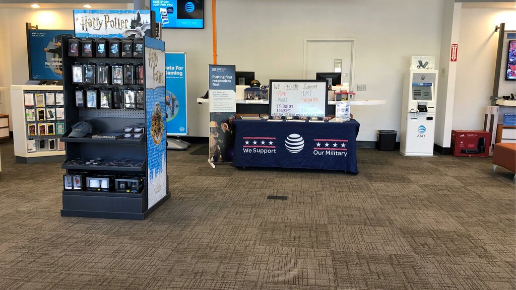 Cep telefonu ve aksesuarları satış mağazaları At&t Store, Virginia, foto