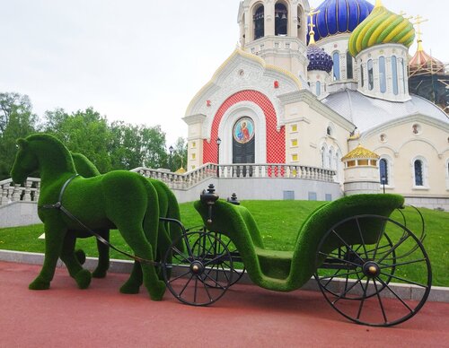 Ortodoks kiliseleri Cathedral Church of the Blessed Prince Igor of Chernigov, Moskova, foto