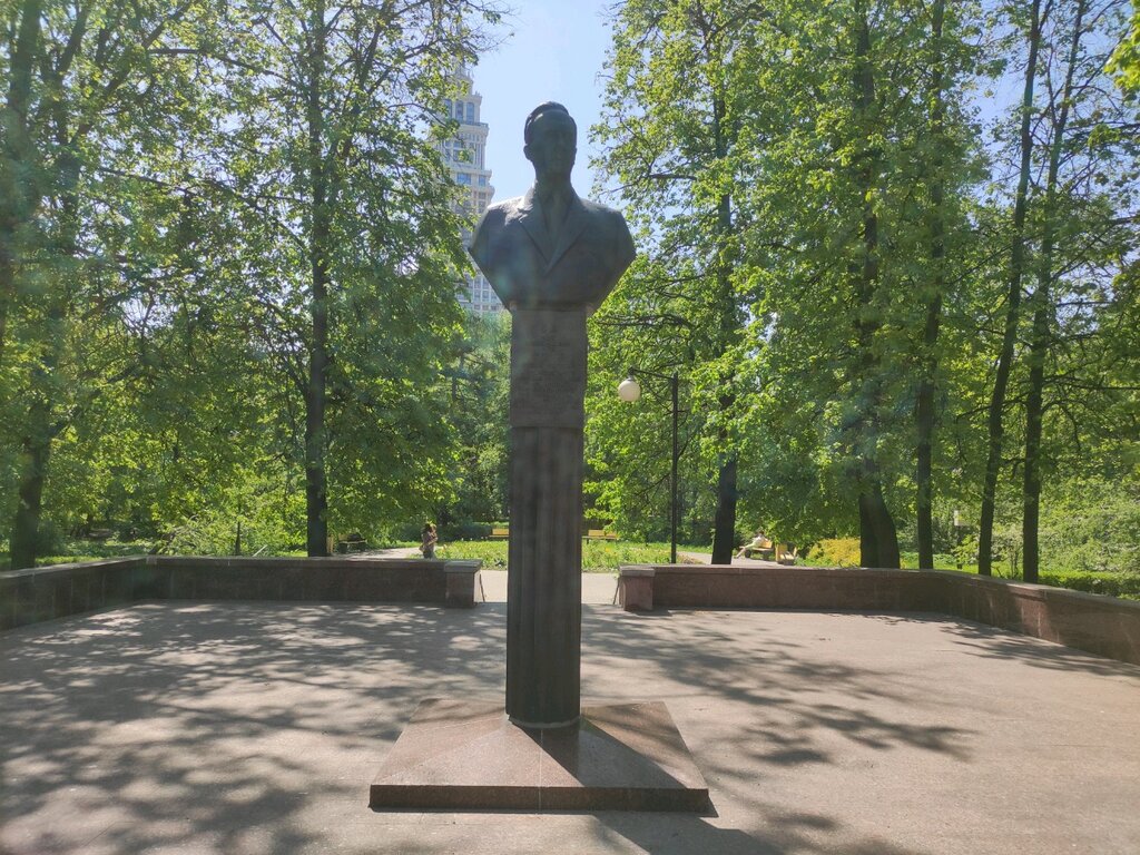Anıt, heykel Строев Н. С., Moskova, foto
