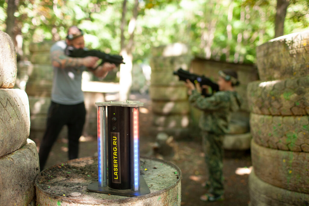 Lazer paintball Lasertag Alphas, Moskova, foto