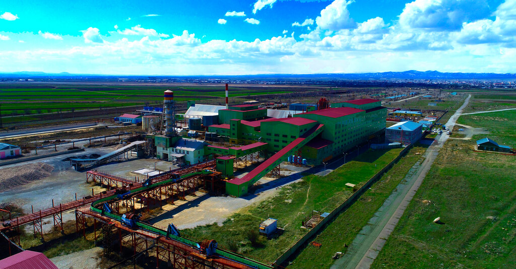 Sanayi kuruluşu Завод сахарного песка Лусастх-Шугар, Şirak, foto