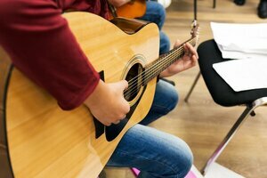 Müzik okulları ve konservatuarlar Guitar studio № 1, Kudrovo, foto
