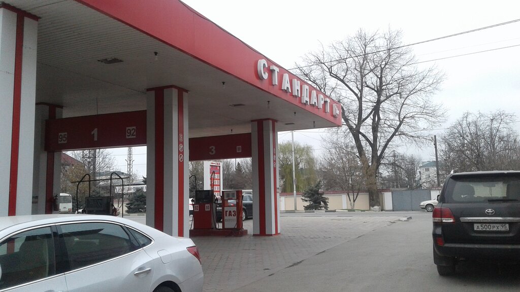 Benzin istasyonu Groztek, Grozni, foto