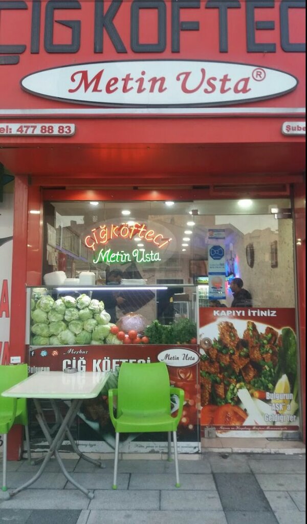 Fast food Çiğ Köfteci Metin Usta, İstanbul, foto