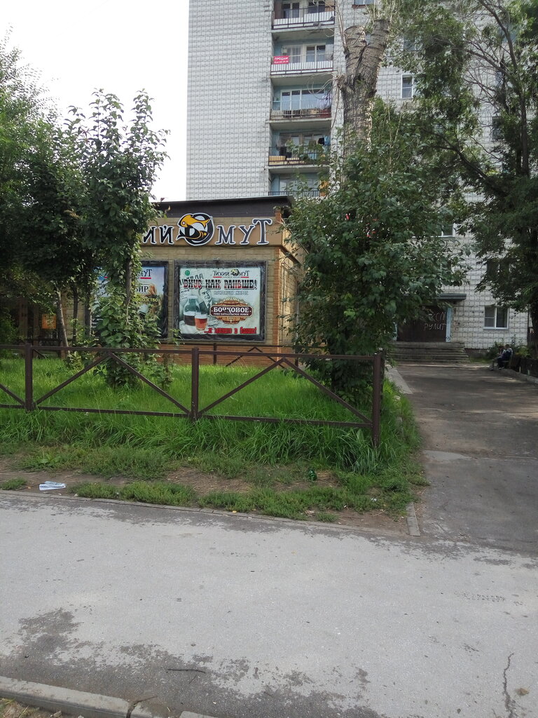 Bira dükkanı Tikhy omut, Novosibirsk, foto