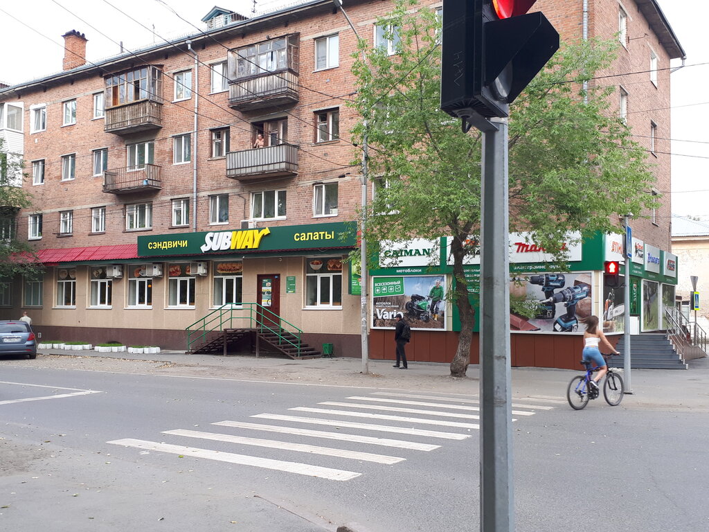 Fast food Subway — Subjoy, Tiumen, foto