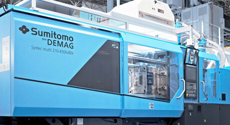 Plastik işleme ekipmanları firmaları Sumitomo Demag Plastics Machinery, Moskova, foto