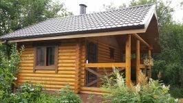 Hamam ve sauna inşaatı Russkaya Usadba, Taganrog, foto