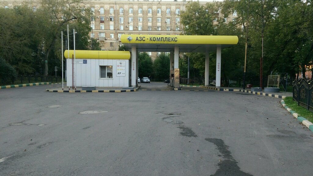 Benzin istasyonu Azs № 25, Moskova, foto