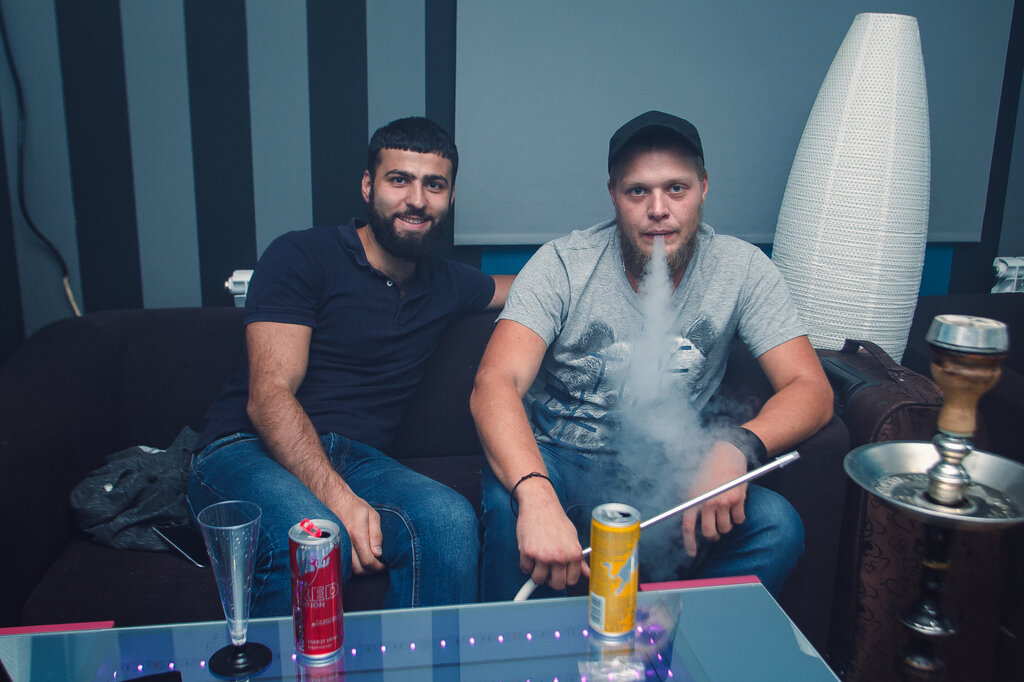 Nargile kafeler Kalyanny bar Nargilia Lounge, Moskova, foto