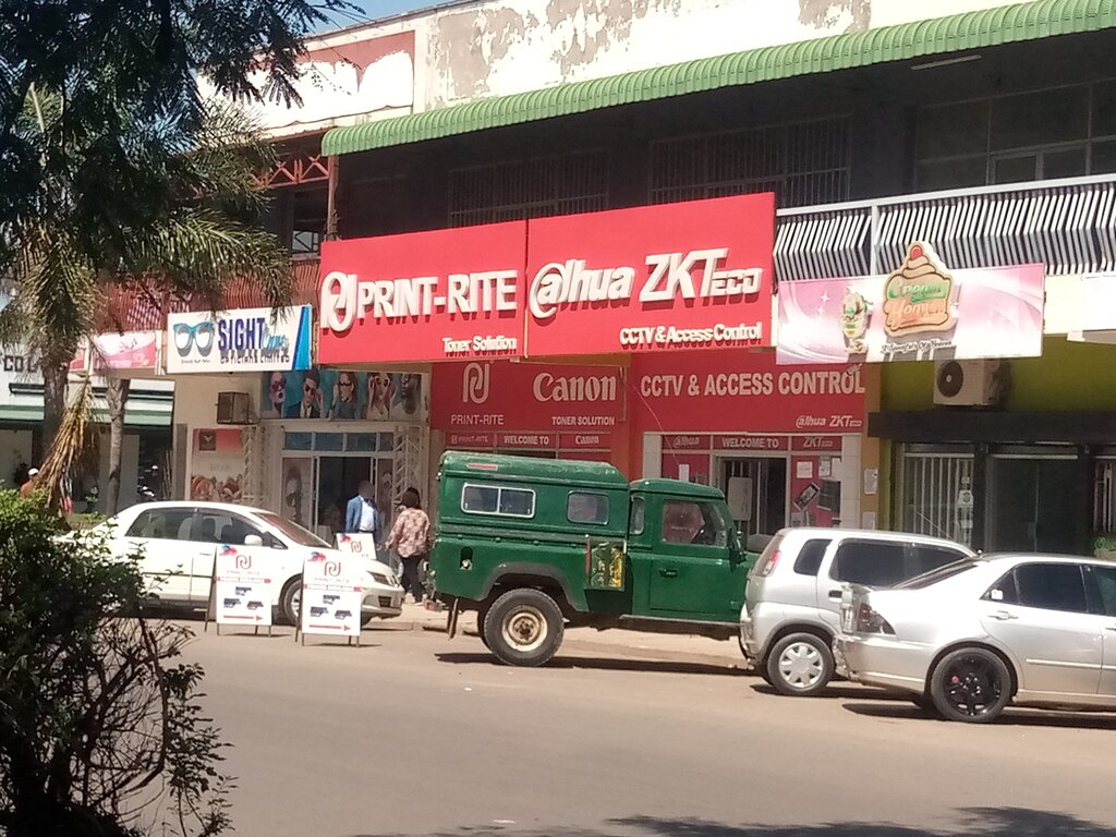 Elektronik eşya mağazaları Print- Rite, Lusaka, foto