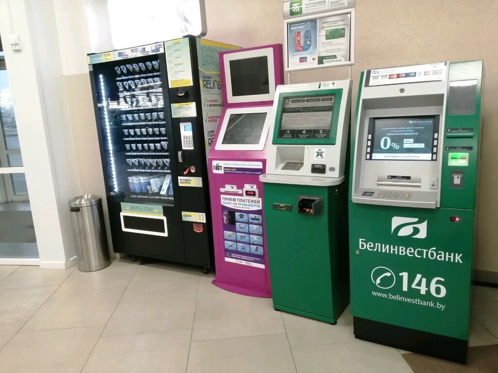 ATM'ler Belarusbank, Brest, foto