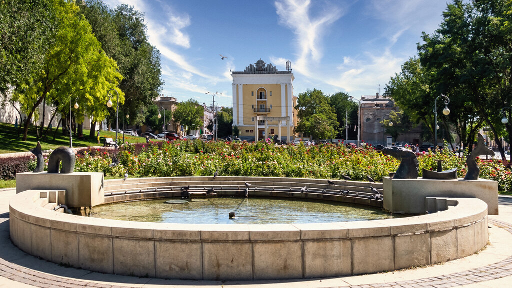 Çeşme Fountain, Astrahan, foto