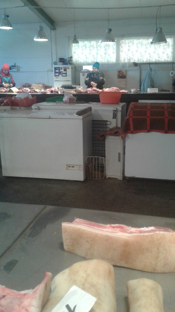 Kasap, şarküteri Мясо, Çeliabinskaya oblastı, foto