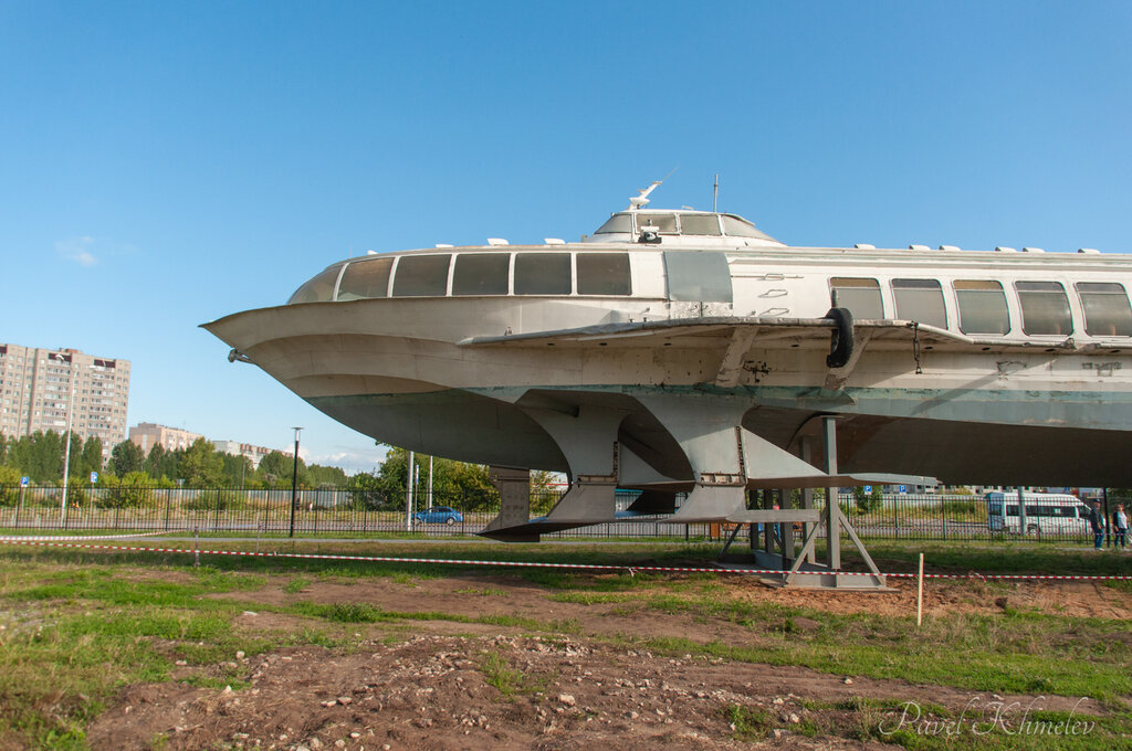Teknoloji anıtı Теплоход Метеор, Ulyanovsk, foto