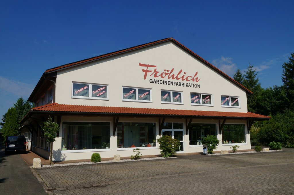 Ev eşyası mağazaları Gardinenfabrikation Fröhlich GmbH, Bavyera, foto