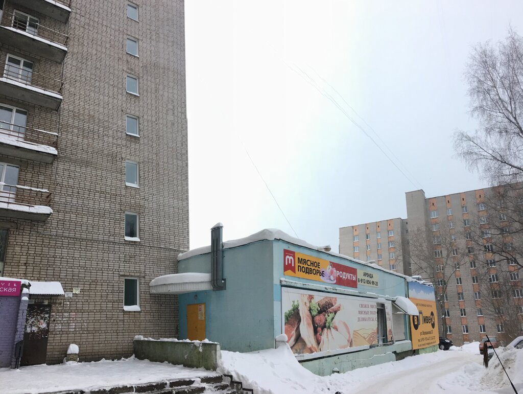 Kasap, şarküteri Myasnoye podvorye, Izhevsk, foto