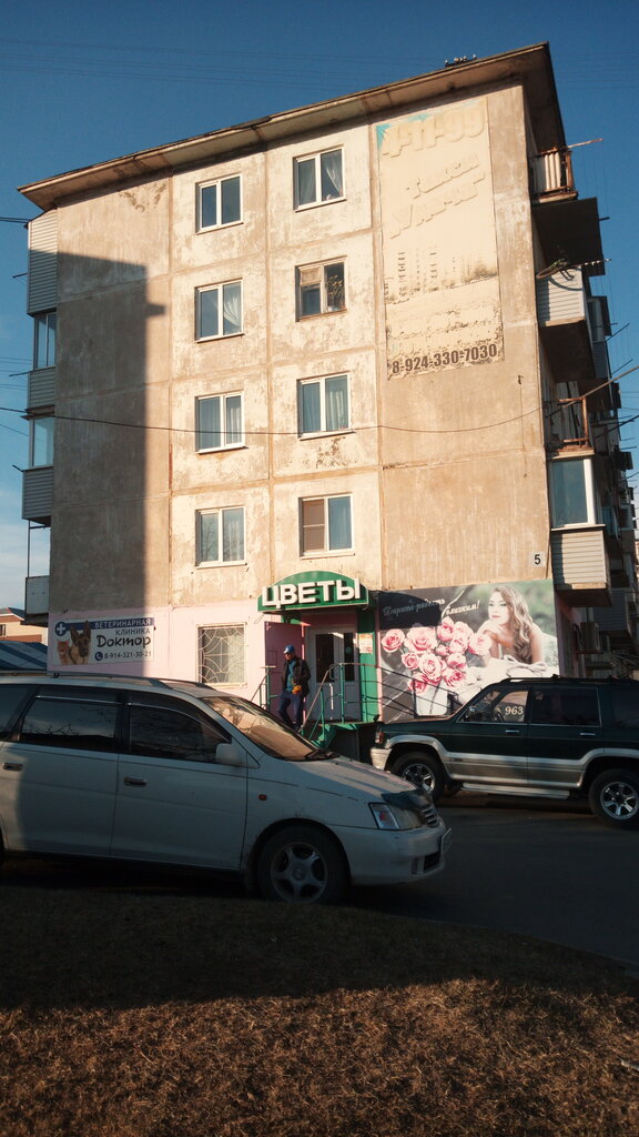 Çiçekçiler Магазин цветов, Bolşoy kamen, foto