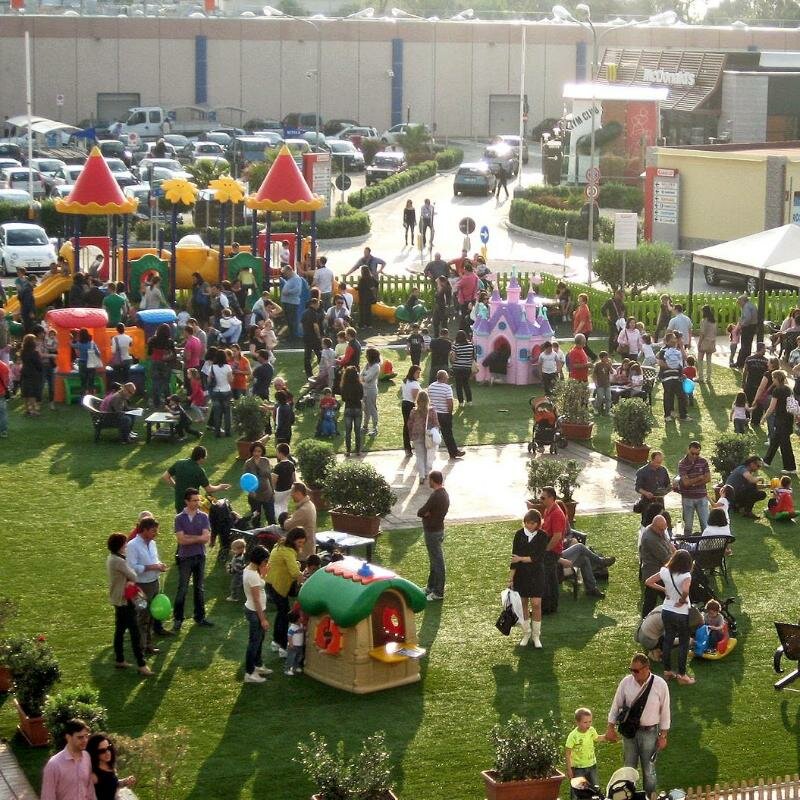 Alışveriş merkezleri Parco Corolla, Sicilya, foto