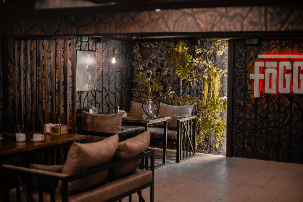 Nargile kafeler Foggy, Pyatigorsk, foto