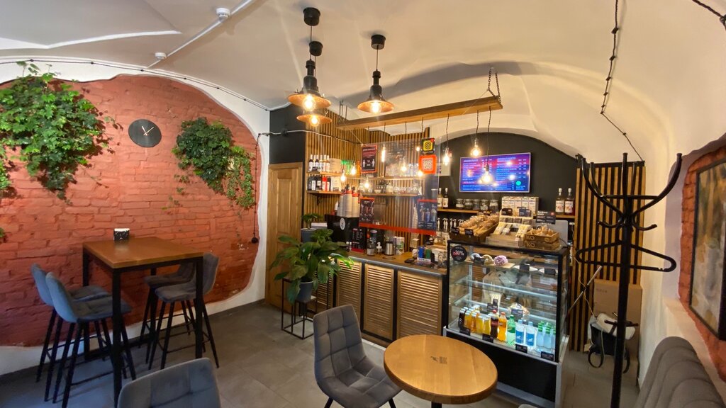 Kahve dükkanları Baggins Coffee, Saint‑Petersburg, foto