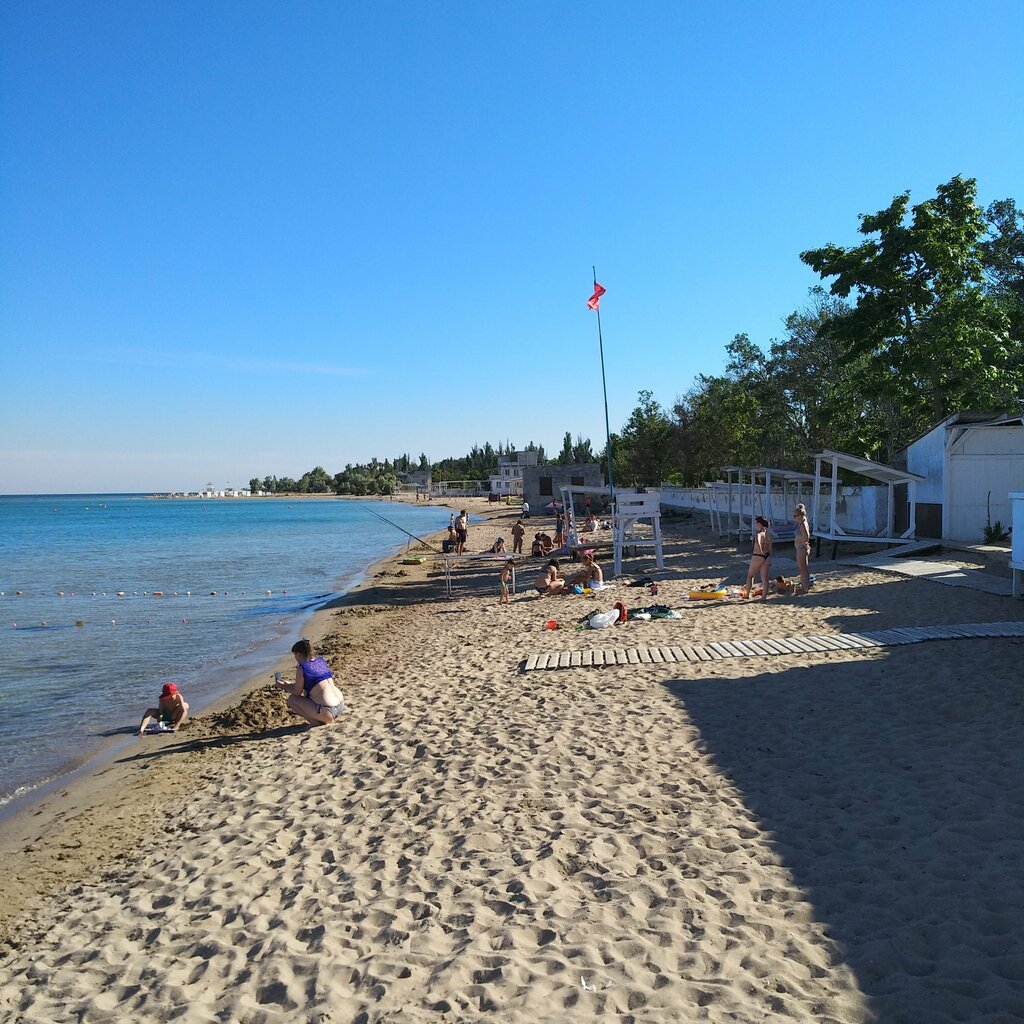 i̇skele Zaozernoye Pier, Kırım Cumhuriyeti, foto