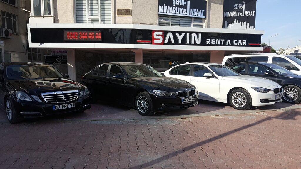 Oto kiralama Sayın Rent A Car, Antalya, foto