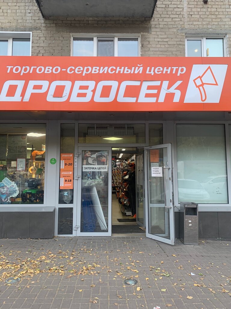 Elektrik ve benzinle çalışan aletler Drovosek, Ulyanovsk, foto