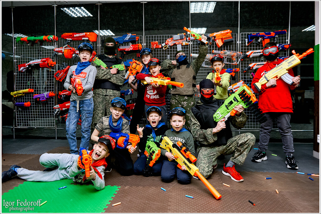 Lazer paintball Lasertag center Volny strelok, Yoshkar‑Ola, foto