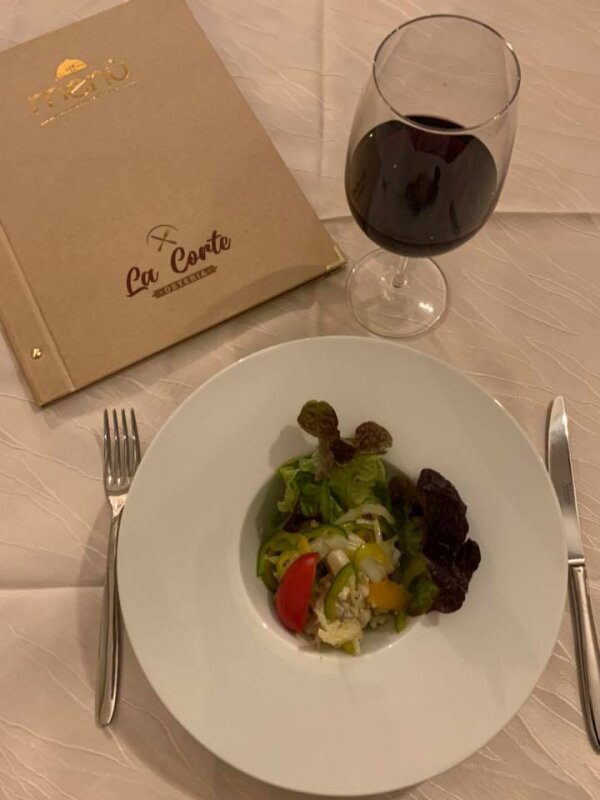 Restoran Osteria La Corte, Sicilya, foto