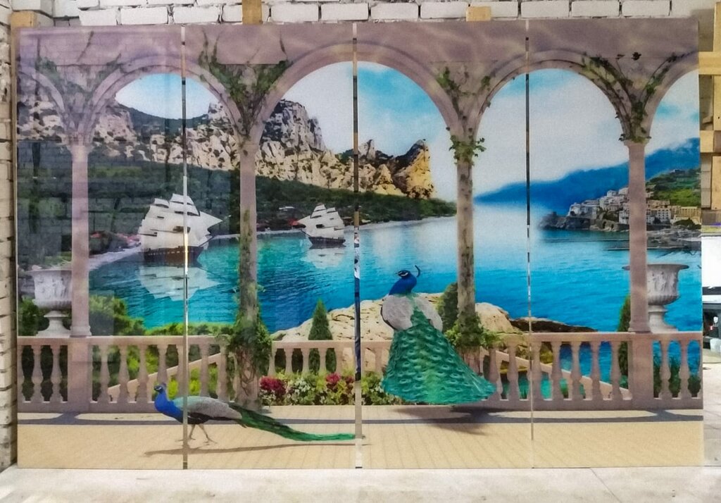 Cam ve cam ürün üreticisi Steklostil, Arhangelsk, foto