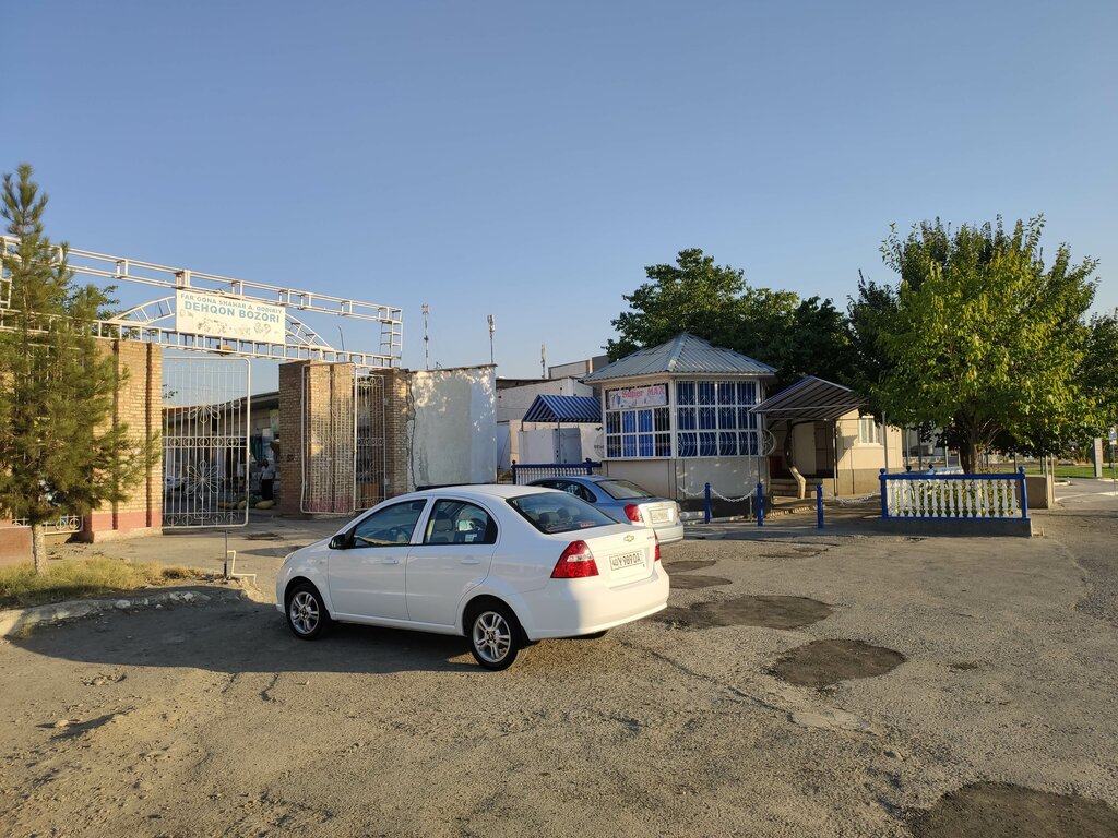 Gıda pazarı Farmers' market, Fergana, foto