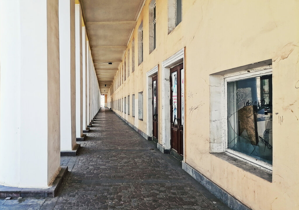 Park, sokak heykeli Гостиный двор, Tambov, foto