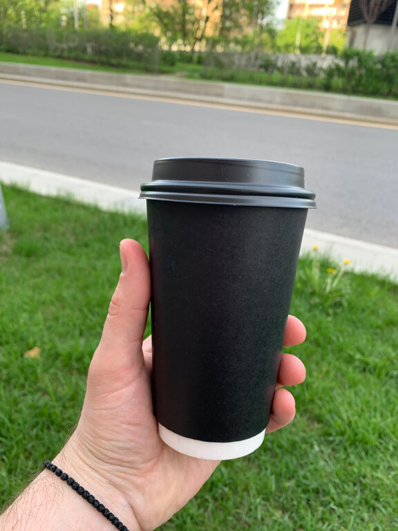 Al götür kahve Dr. Coffee, Moskova, foto